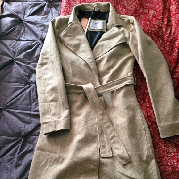 william jackets | Jackets & Coats | Brand New Wrap Coat | Poshmark